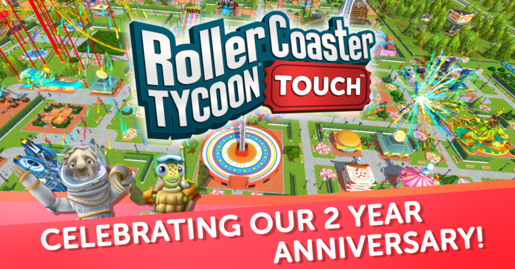 ‘Rollercoaster Tycoon Touch’ Celebrates Its Second Anniversary with a ...